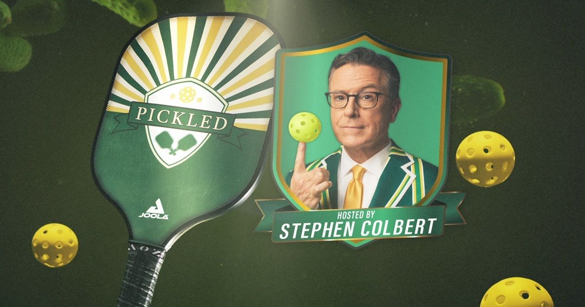 Celebs Dink for Charity with Stephen Colbert in This Week's 'Pickled'
