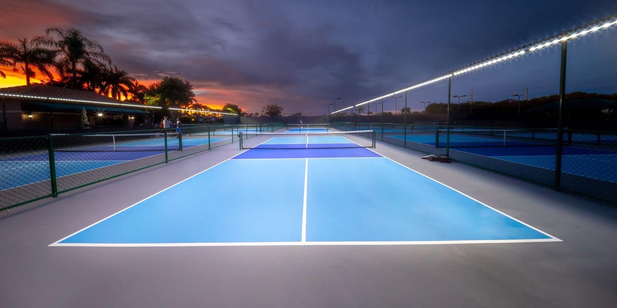 Looking To Get In Some Pickleball After Dark? One Lighting Solution ...