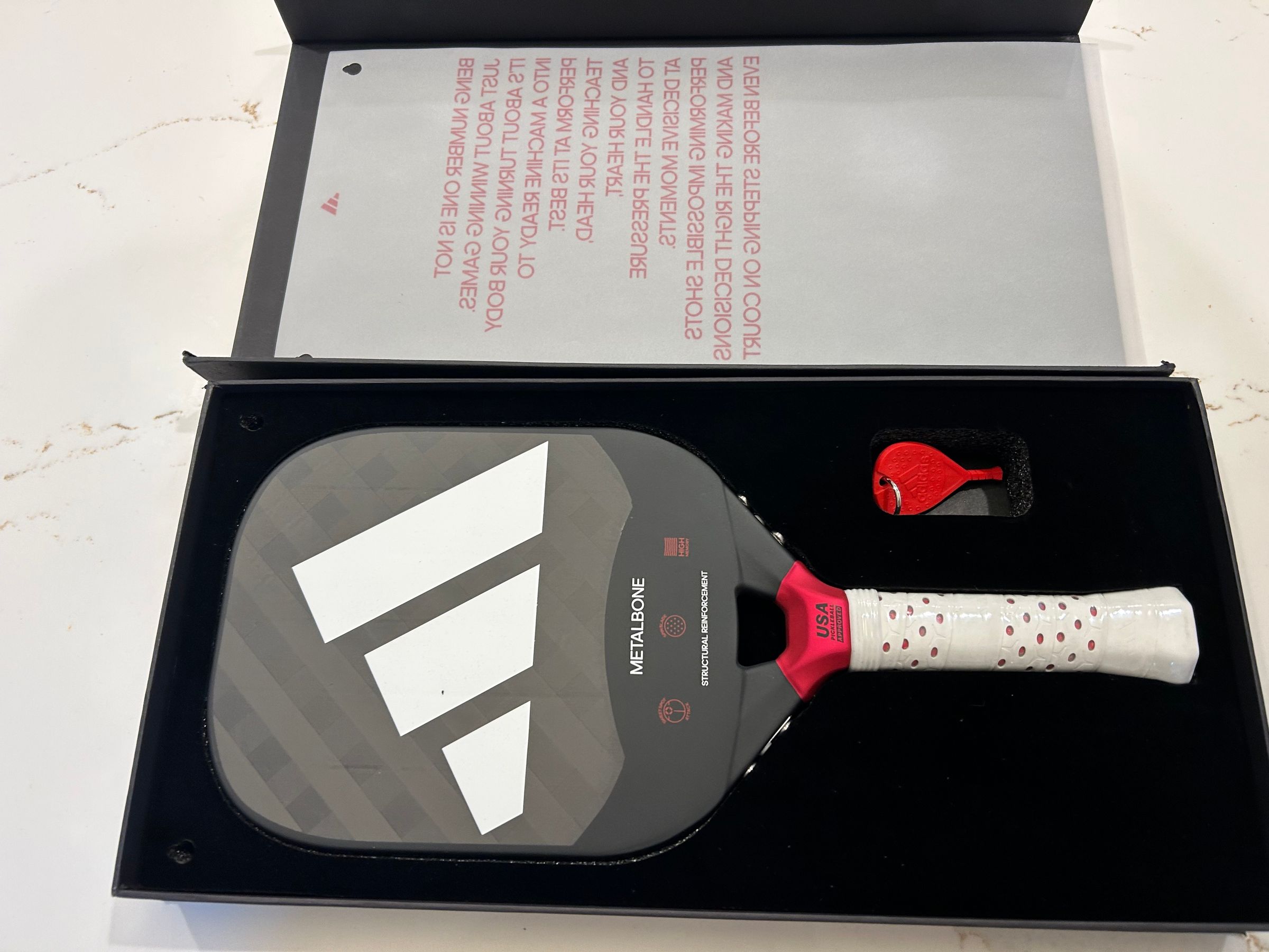 The adidas Metalbone: A Unique Paddle Design – The Dink Pickleball